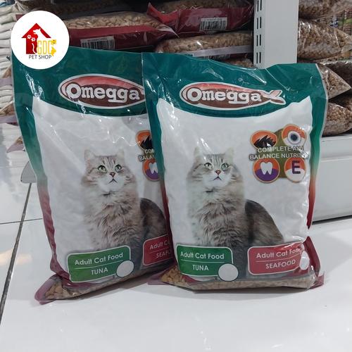 Jual omega cat tuna repack 5kg/ cat food omega tuna - Kota Depok ...