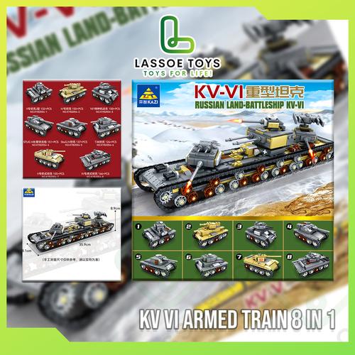 Jual Mainan Lego KV-VI Armed Train 8 In 1 - FULLSET - Jakarta Selatan ...