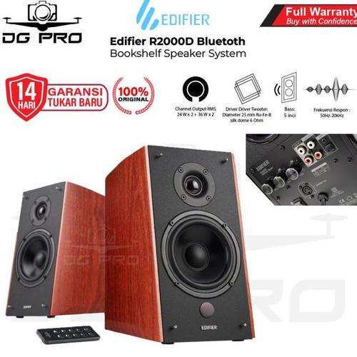 Jual Edifier R2000Db Active 2.0 Bluetooth Bookshelf Speaker System ...