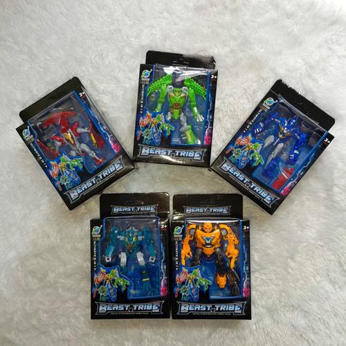 Promo Mainan Anak Robot Dino Transform Robot Dinosaurus Dragon - Merah ...