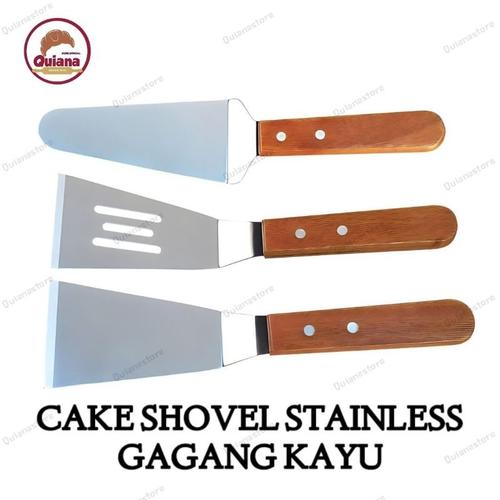 Jual Stainless Steel Cake Shovel | Cake Shovel Gg Kayu - SEGITIGA - Kab ...