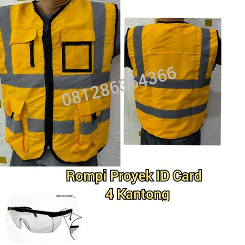 Jual rompi proyek SB taslan id card kuning - Jakarta Barat - Deborah ...