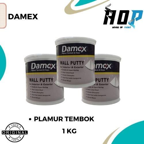 Jual Dempul Plamur Tembok Kayu Wall Putty Damex 5Kg - Kota Semarang ...