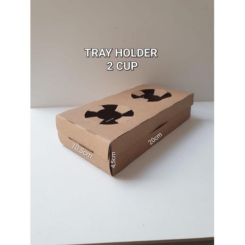 Jual TRAY HOLDER 2 CUP UNTUK TAKEAWAY MINUMAN DIJUAL PER PC - Kota ...