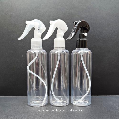 Jual Botol Spray Triger 250ml Pet Clear / Botol Triger 250 Ml Plastik Tebal - BBK-BNG - Kota ...