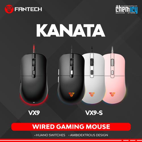 Jual Fantech Kanata VX9 / VX9S RGB Gaming Mouse - VX9 Black - Jakarta ...