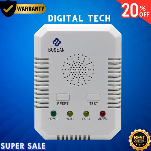 Jual Bosean Detektor Kebocoran Gas CO Gas Alam BH-H3 Alarm Sounder ...