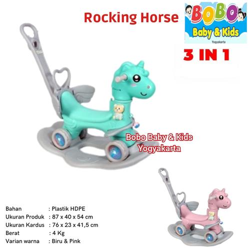 Jual Kuda kudaan 3in1 Kuda Dorong Kuda Ayun Rocking horse jungkat ...