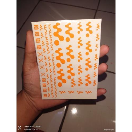 Jual Stiker sticker logo walkman - Orange, 12X9 - Kota Bekasi - Lancar ...