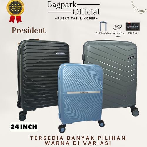 Jual Koper Fiber, PP President 24 Inch / Tsa Lock / Koper President ...