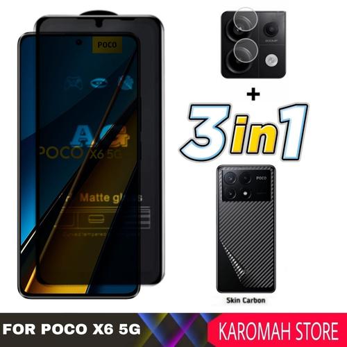 Jual Tempered Glass AG Matte Xiaomi Poco X6 5G / X6 Pro 5G 2024 / M6 Pro 5G - Satuan, Poco X6 5G ...
