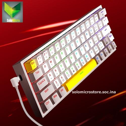 Jual Gamen Titan V Keyboard Gaming Mechanical RGB - LIGHT GREY - Kota ...