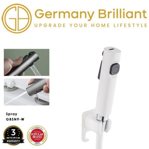 Jual SPRAY JET SHOWER WASHER Putih White GERMANY BRILLIANT GBSN9W ...