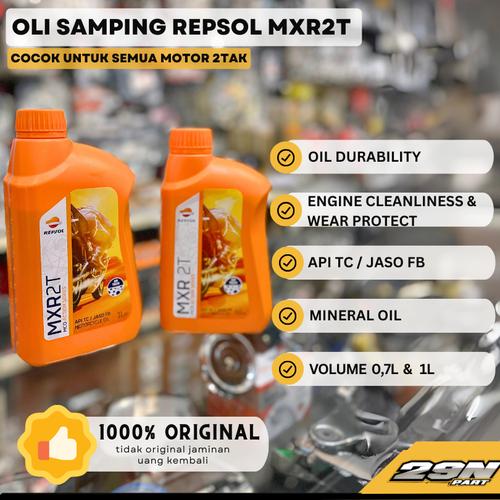 Jual Oli Samping Repsol MXR2T MXR 2T Motor 2 TAK REPSOL 0.7L 1L - Kota ...
