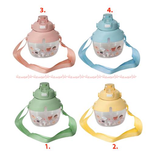 Jual Kris 1.2L Kids Drink Bottle Yellow Chuck Botol Minum Bulat Kuning ...