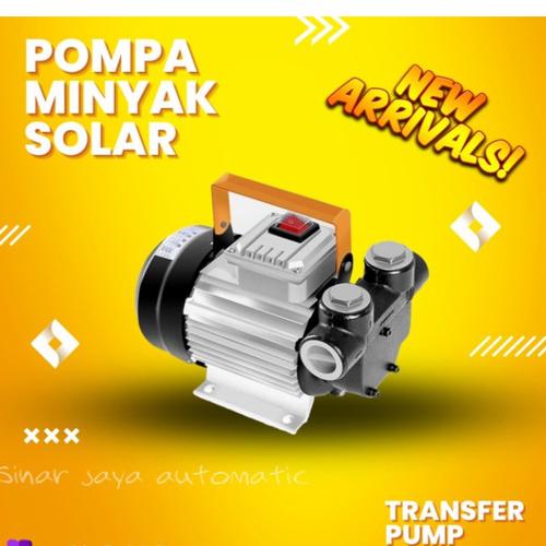 Jual POMPA MINYAK SOLAR AC 220 VOLT 60LPM 1INCH TRANSFER PUMP - Jakarta ...