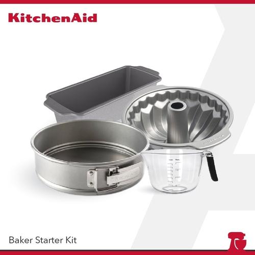 Jual Baker Starter Kit - Loaf Pan, Bundt Pan, Spring Form, Batter Bowl ...