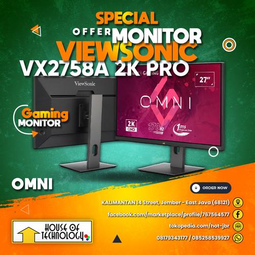 Jual Monitor LED Viewsonic VX2758A-2K-PRO-2 27" QHD IPS 170Hz 1ms HDR10 - Kab. Jember - House of ...
