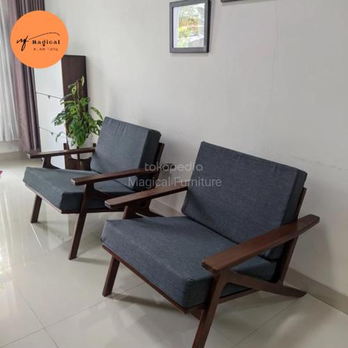Jual Kursi Sofa Kayu Jati Single Minimalis - Kab. Bekasi - Magical ...