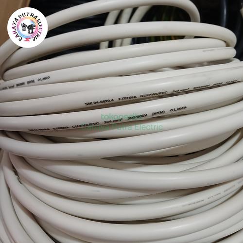 Jual Kabel listrik NYM 2x4 ETERNA /Kabel engkel [ecer per 1 meter ...