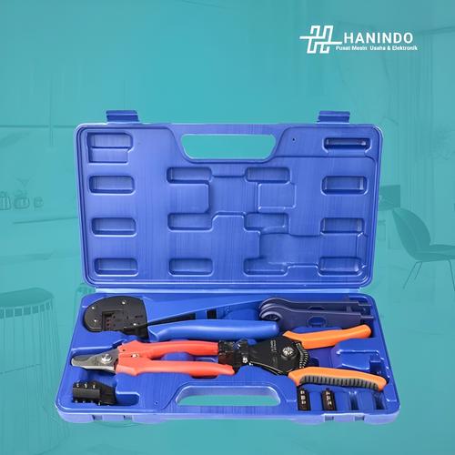 Jual IWISS Solar Pro Tools Sets Box, Tang Crimping PV konektor kabel ...