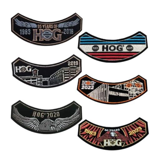 Jual patch emblem harley davidson HOG 2018 2019 2020 2021 2022 BEST ...