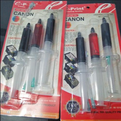 Jual Tinta E Print Refill Kit Blister Printer Canon Suntikan - Canon ...