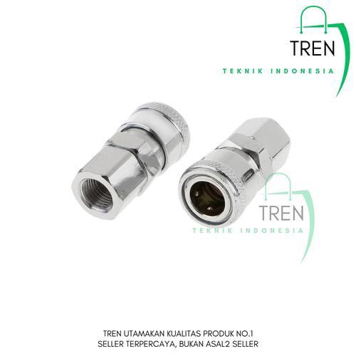 Jual Air Quick Coupler Female Connector Compressor Drat dalam Type SF40 ...