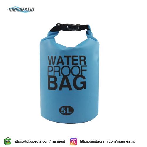 Jual Promo dry bag waterproof 2L 5L 10L 20L (Tas Pelampung, Penyimpanan) - Hitam, 2 Liter - Kab ...