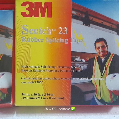 Jual 3M SCOTCH 23 RUBBER SPLICING TAPE - Kota Medan - HERTZ CREATIVE ...