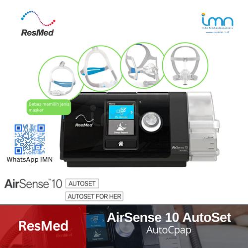 Jual Resmed AirSense10 Auto CPAP- Ready Stok,Garansi & Service Center ...