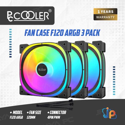 Jual PCCOOLER Cooler Fan Case EF120 3 in 1 ARGB - Fan Casing 120mm - Hitam - Jakarta Pusat ...