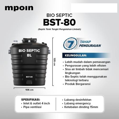 Jual MPOIN SEPTIC TANK BIOPLUS/SEPTIC TANK PENGOLAHAN LIMBAH BIOPLUS ...