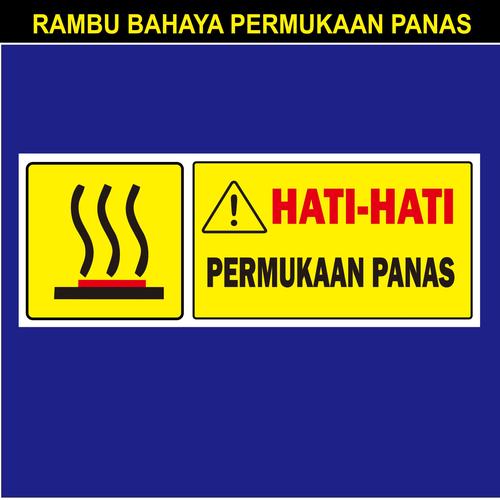 Jual Stiker Rambu Bahaya K3 / Sticker Safety Sign / Stiker Sign K3 - E ...