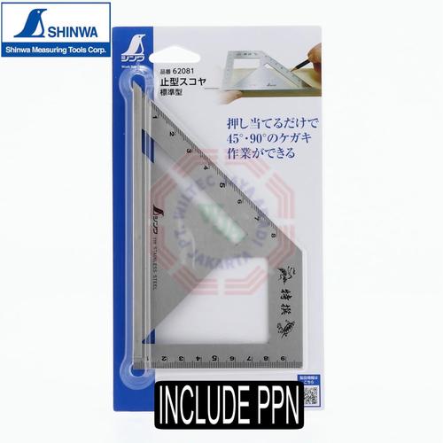 Jual Shinwa 62081 Angle Scribbing Miter Square Gauge / Penggaris Busur Siku - Jakarta Barat ...