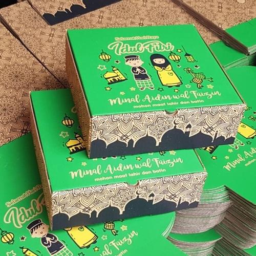 Jual Box Lebaran Dus Packaging Kotak Hampers Eid Idul Fitri 29x29x10 Cm ...
