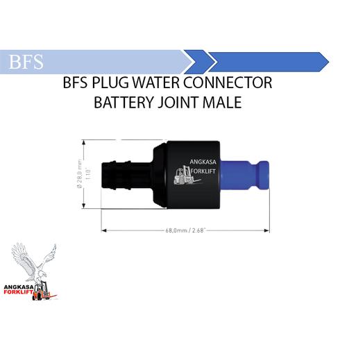 Jual BFS Plug Water Connector Battery Joint Male Battery Filling System ...