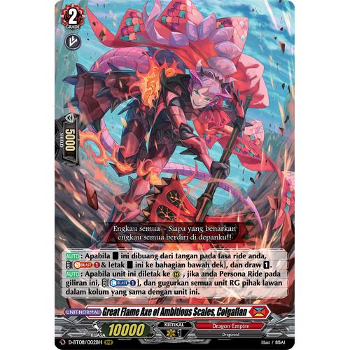 Jual Great Flame Axe Colgaflan (RRR) | D-BT08 | Bahasa Vanguard - Jakarta Barat - Carttu | Tokopedia