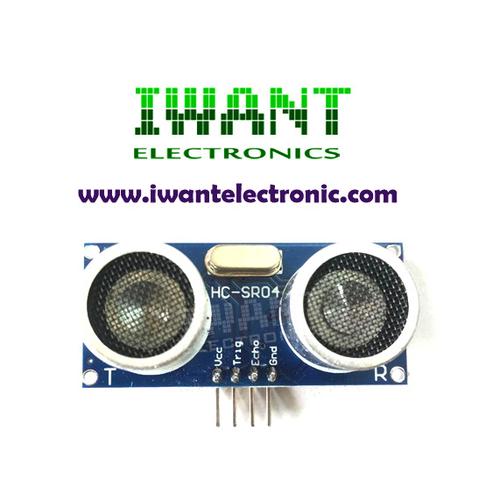 Jual ULTRASONIC SENSOR HC-SR04 HC SR04 HCSR04 SENSOR PING JARAK MODULE ...
