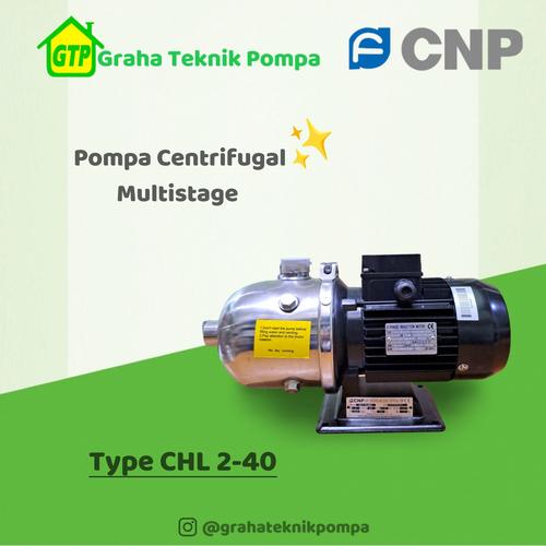 Jual CNP CHL 2-40 Pompa Air Horizontal Multistage Pompa Stainless Steel ...