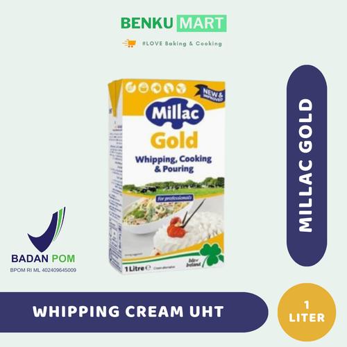 Jual Whipping Cream Millac Gold 1 L | Krim Whip - Jakarta Barat - Benku ...