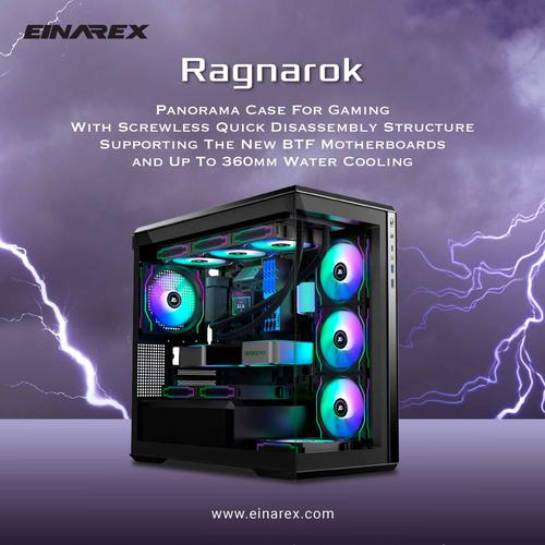 Jual EINAREX RAGNAROK - Casing Infinity BTF M-ATX Seaview Gaming Case ...