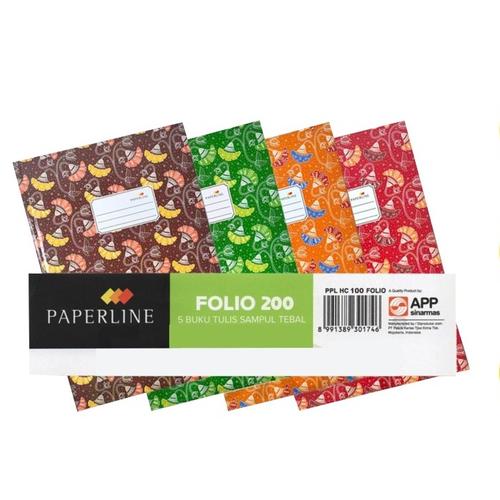 Jual BUKU HARDCOVER PAPERLINE KEUANGAN AKUTANSI UKURAN Folio F4 - 200 ...