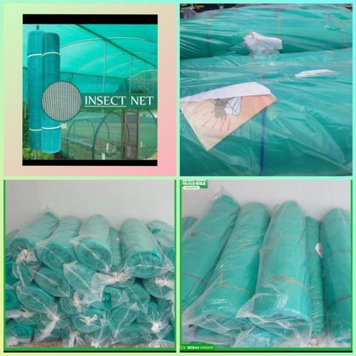 Jual insect Net jaring kasa ijo tanaman kebun anti hama permeter anti ...