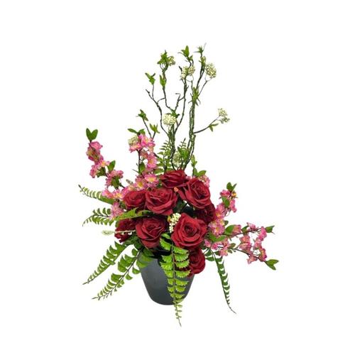 Promo Rangkaian Imlek / Bunga Imlek / Bunga Sakura / Red Rose Cherry ...