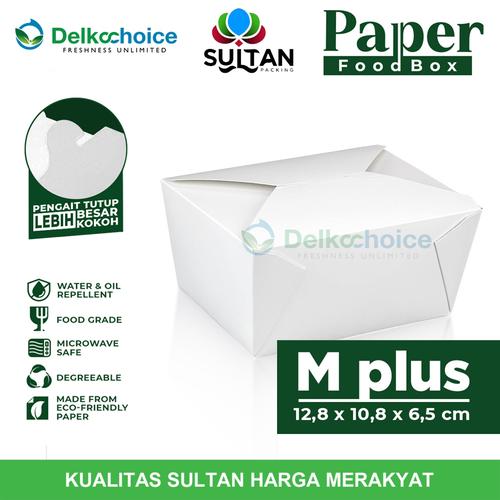 Jual Rice Box Takeaway Box Size Mplus Kemasan Makanan Food Grade - Kota ...