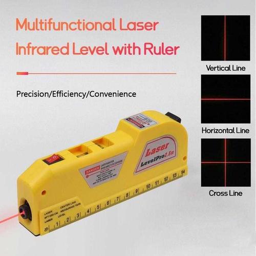 Jual Laser Level Pro 4 in 1 | Tool Pengukur Dimensi Kontruksi Akurat 2 ...