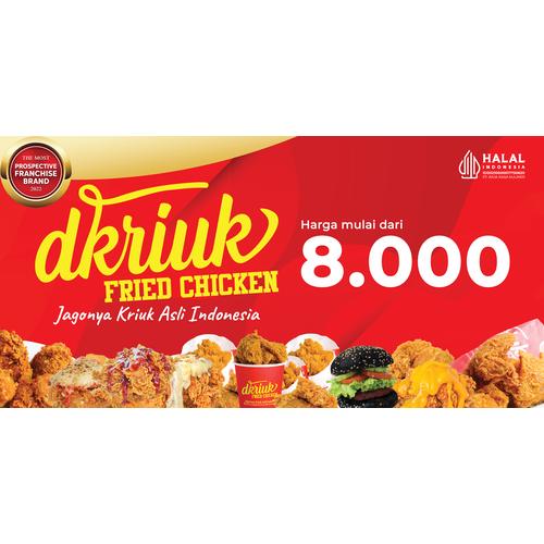 Jual Banner Spanduk Dkriuk - Ukuran 200 x 100 cm - Banner All Menu ...