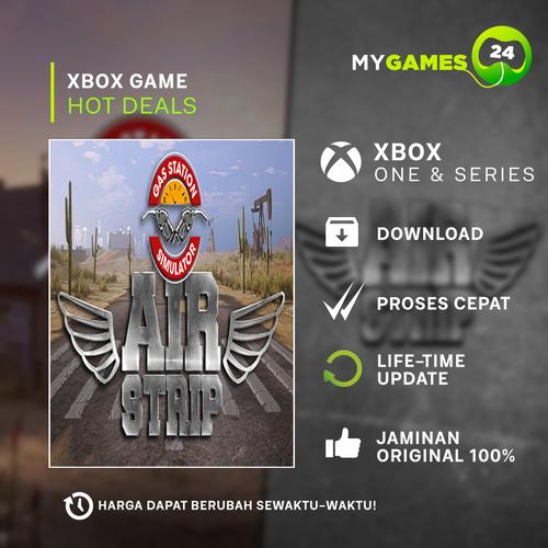 Jual Gas Station Simulator and Airstrip DLC Bund Xbox one series X|S ...