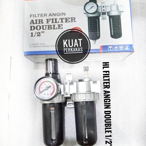 Jual HL AIR FILTER REGULATOR ANGIN DOUBLE 1/2" - Kab. Bekasi - Kuat ...